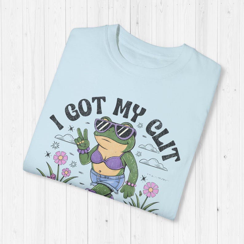 Funny Frog Graphic Tee, Comfort Colors Unisex Shirt - Etsy