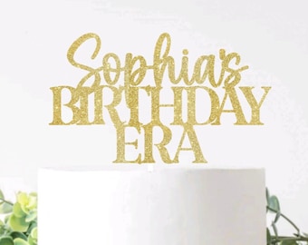 In My Era Cake Topper Custom Centerpiece Sign Taylor Eras Birthday ...