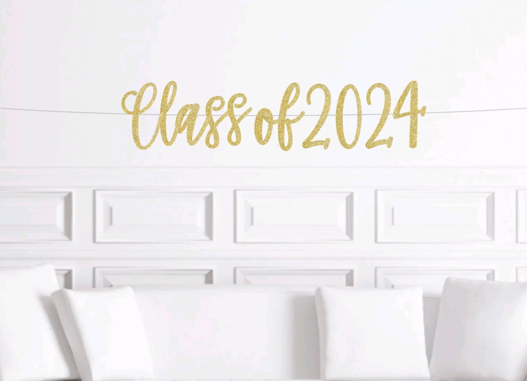 Class of 204 Graduation Banner, Custom Congrats Graduation Banner ...
