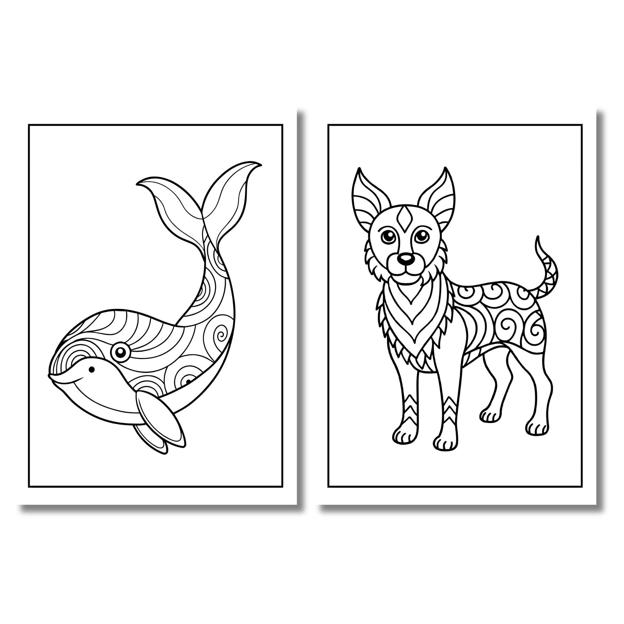 Zentangle Animals Coloring Pages, Coloring Pages, Adult Coloring Pages ...
