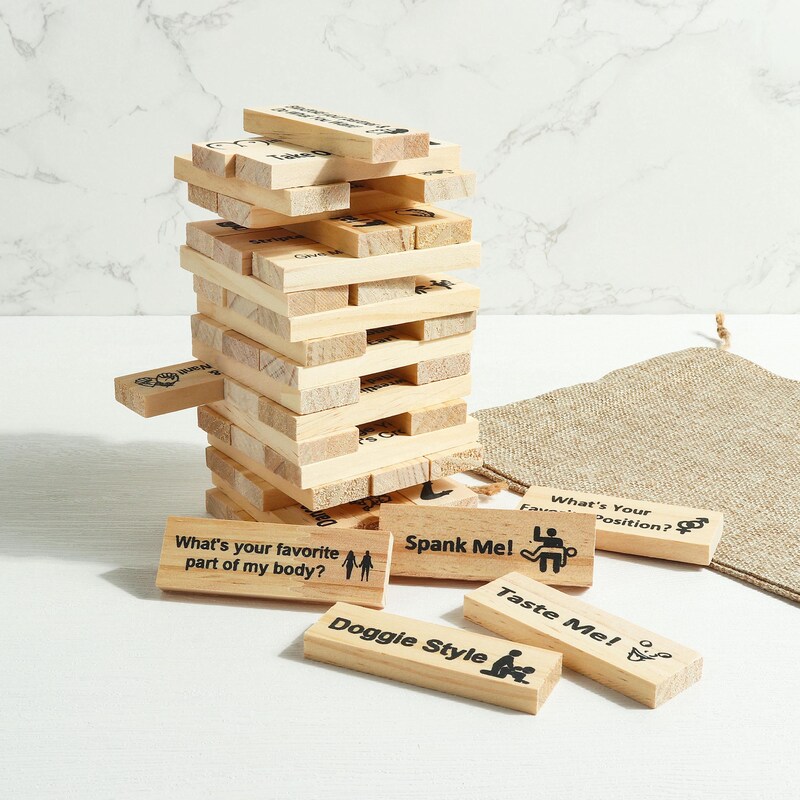 Naughty Jenga - Etsy