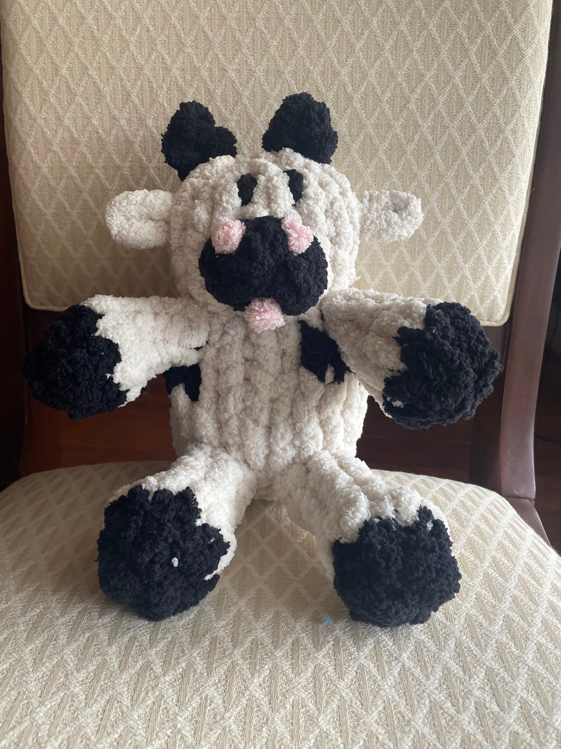 Cow Stuffie - Etsy