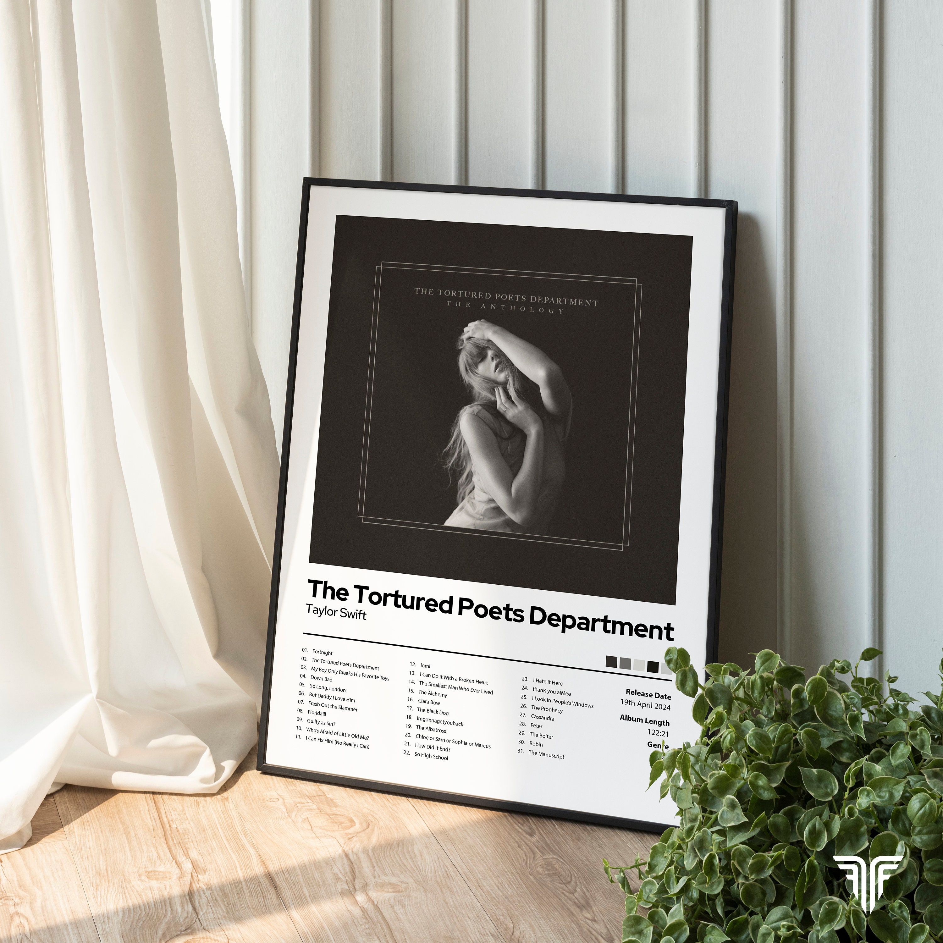 Taylor | The Tortured Poets Department - The Anthology | Album Artwork Music Poster sold by ...