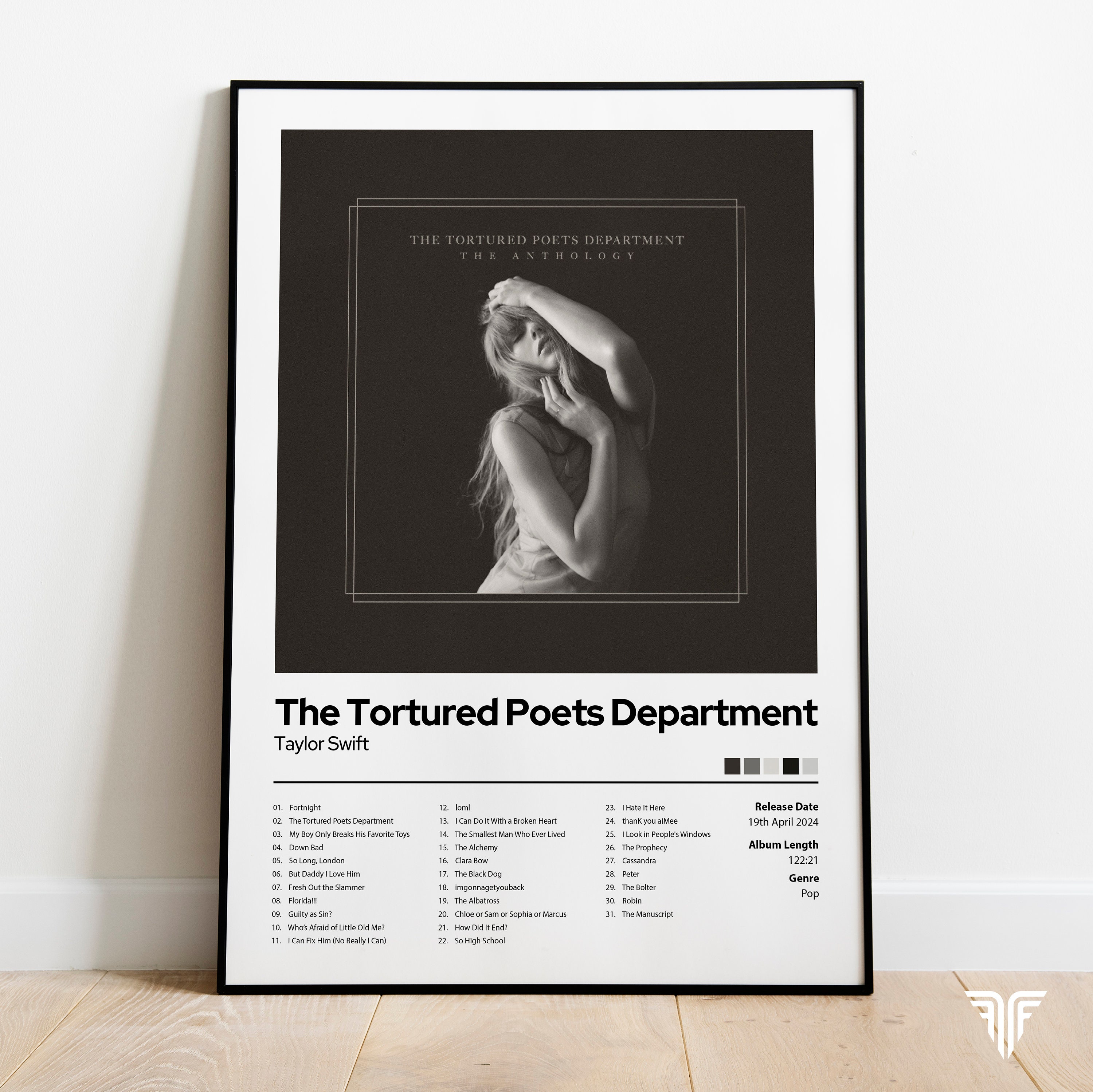 Taylor | The Tortured Poets Department - The Anthology | Album Artwork Music Poster sold by ...