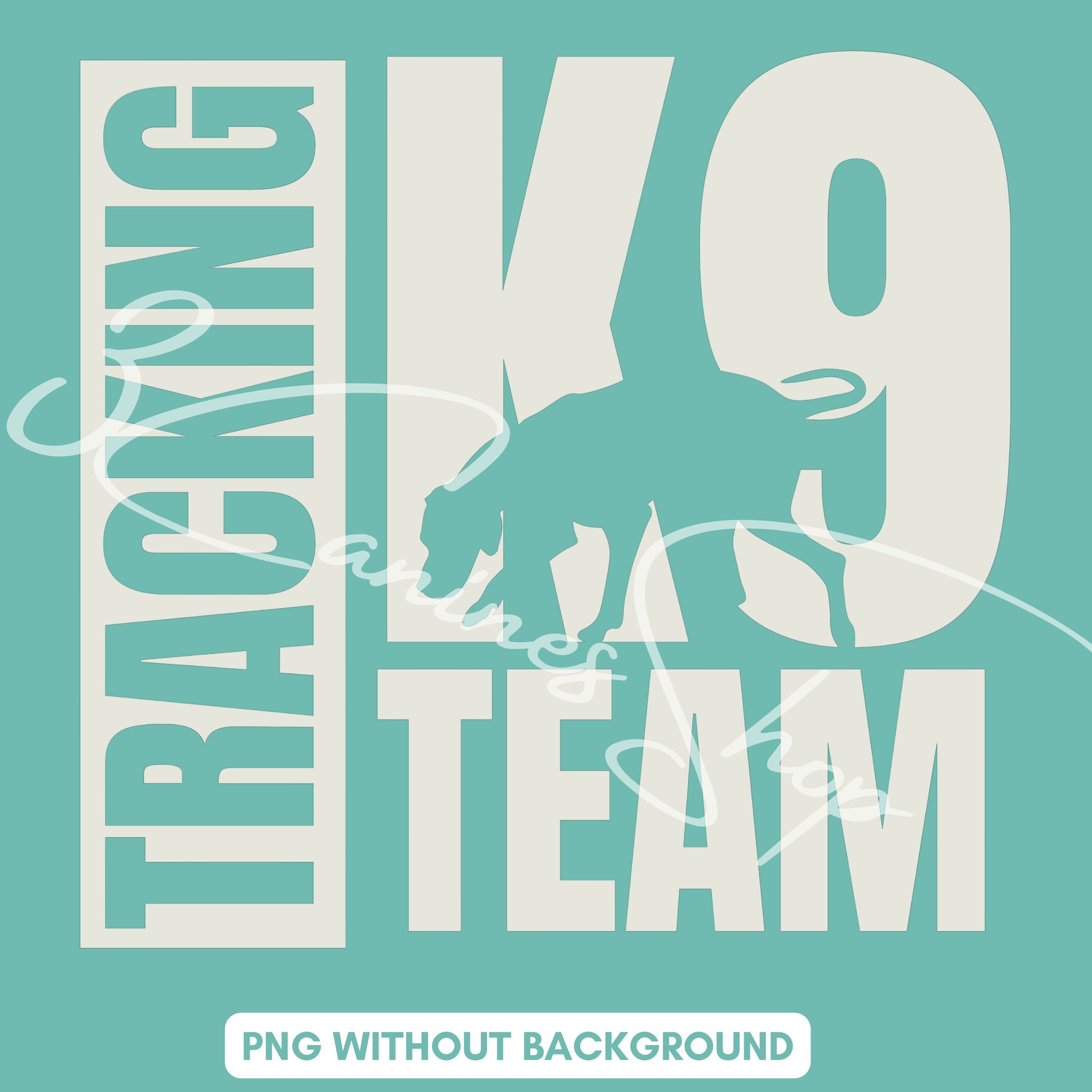 Dog Training PNG Tracking PNG for Print on Demand Dog Trainer POD K9 ...