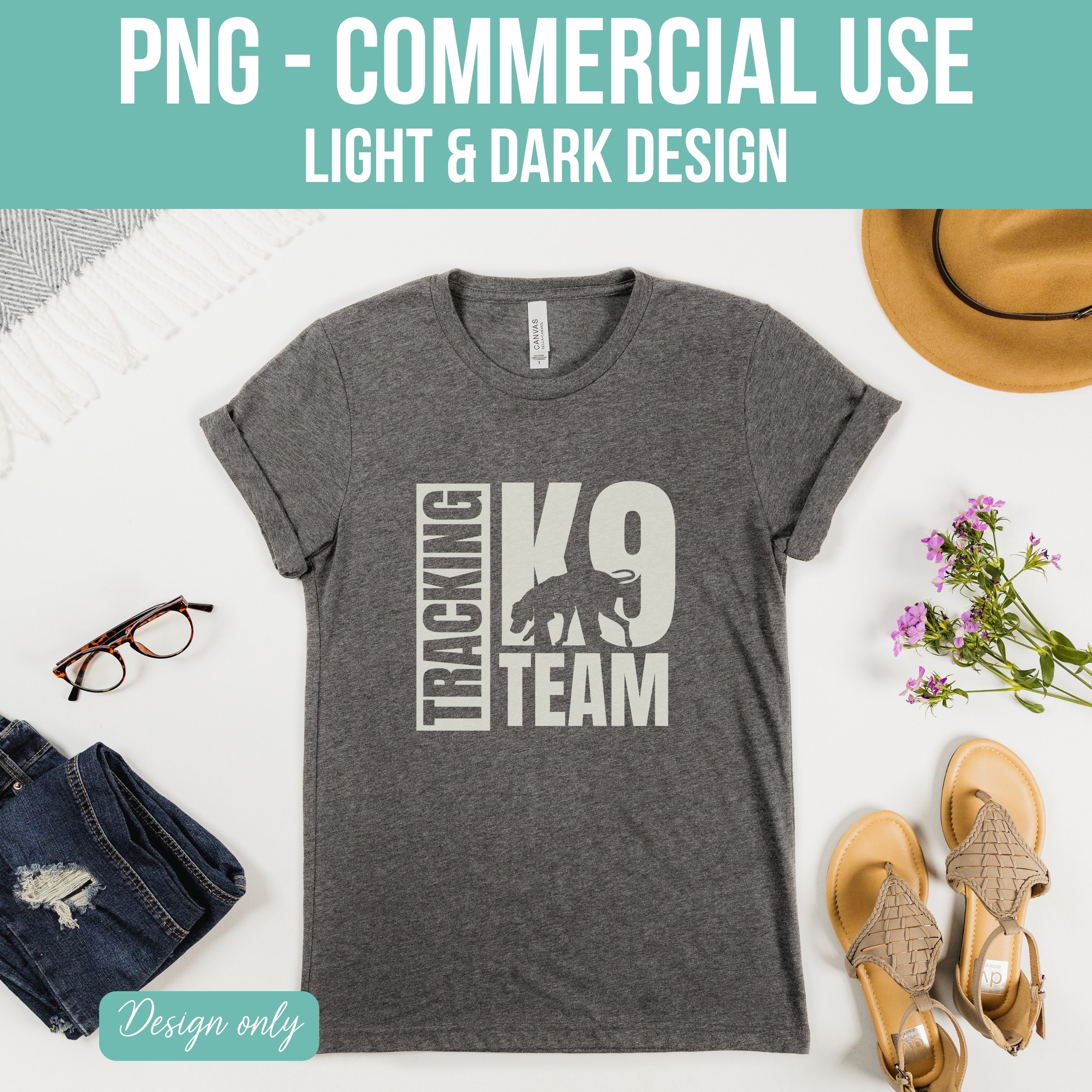 Dog Training PNG Tracking PNG for Print on Demand Dog Trainer POD K9 ...