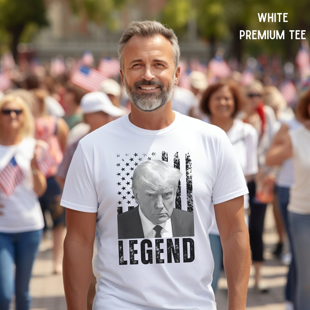 Legend Trump Mugshot Shirt Donald Trump 2024 Tshirt Trump - Etsy