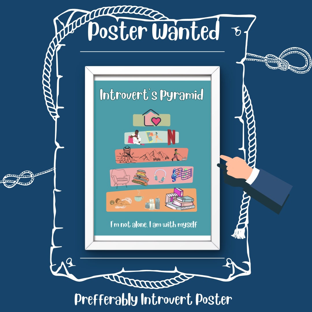 Printable Poster for Introvert Printable Introvert Art - Etsy