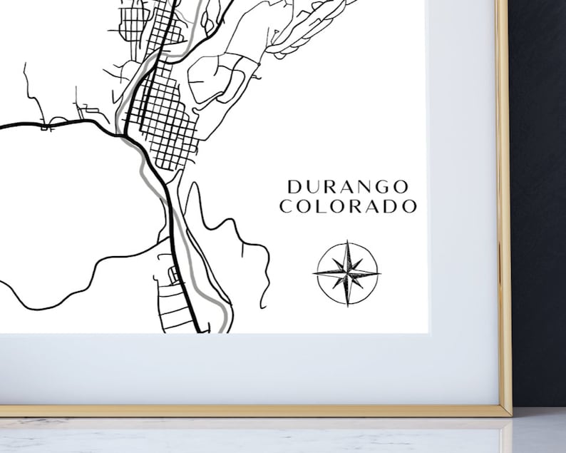 Custom Hand Drawn Map Digital Download or Canvas or Matte Poster Any ...