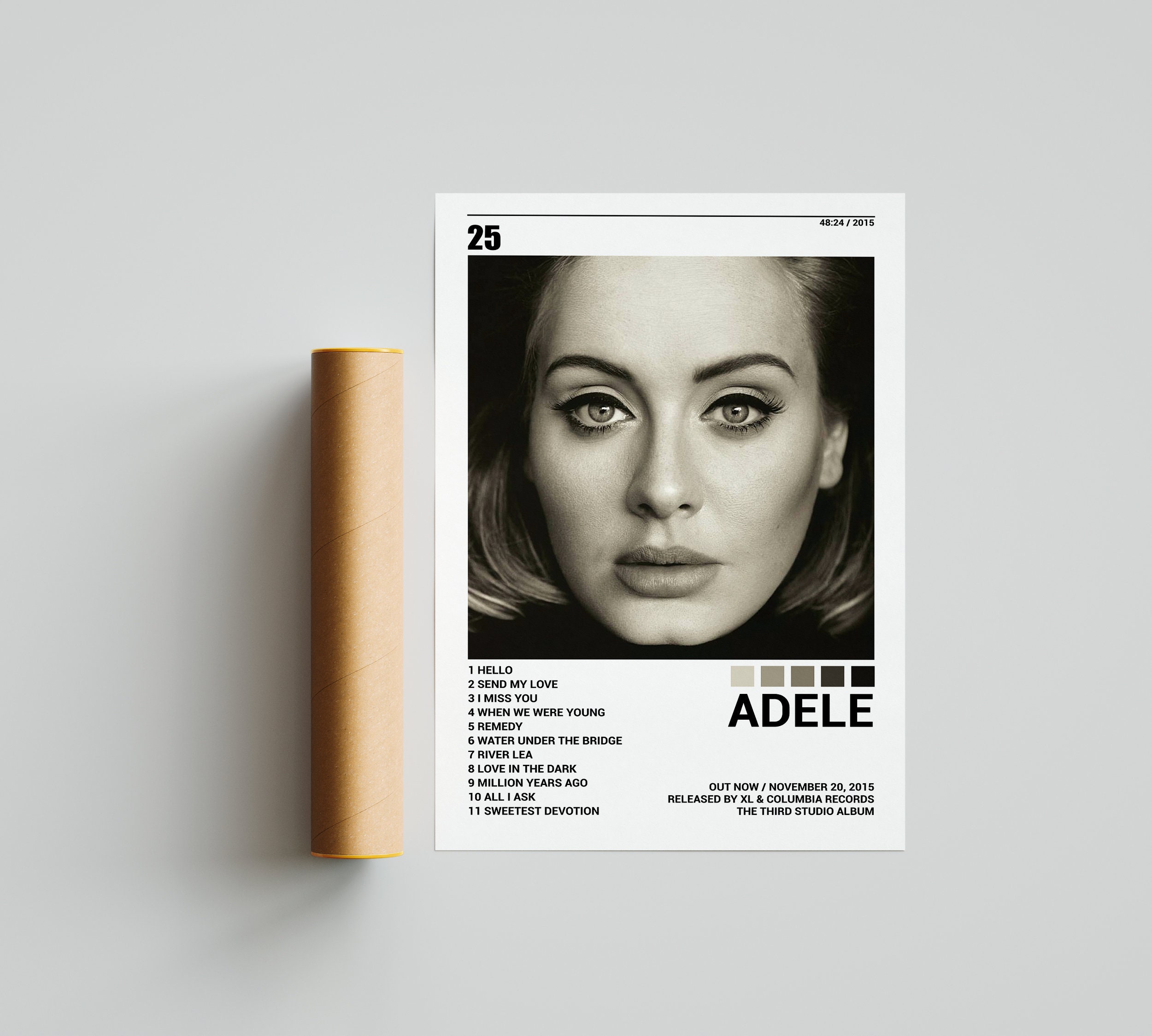 Adele Posters , 25 Poster , Adele 25 , Album Cover Poster sold by ...