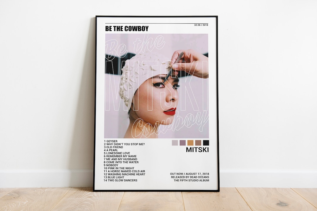 Mitski Posters Be the Cowboy Mitski Album Cover Poster - Etsy