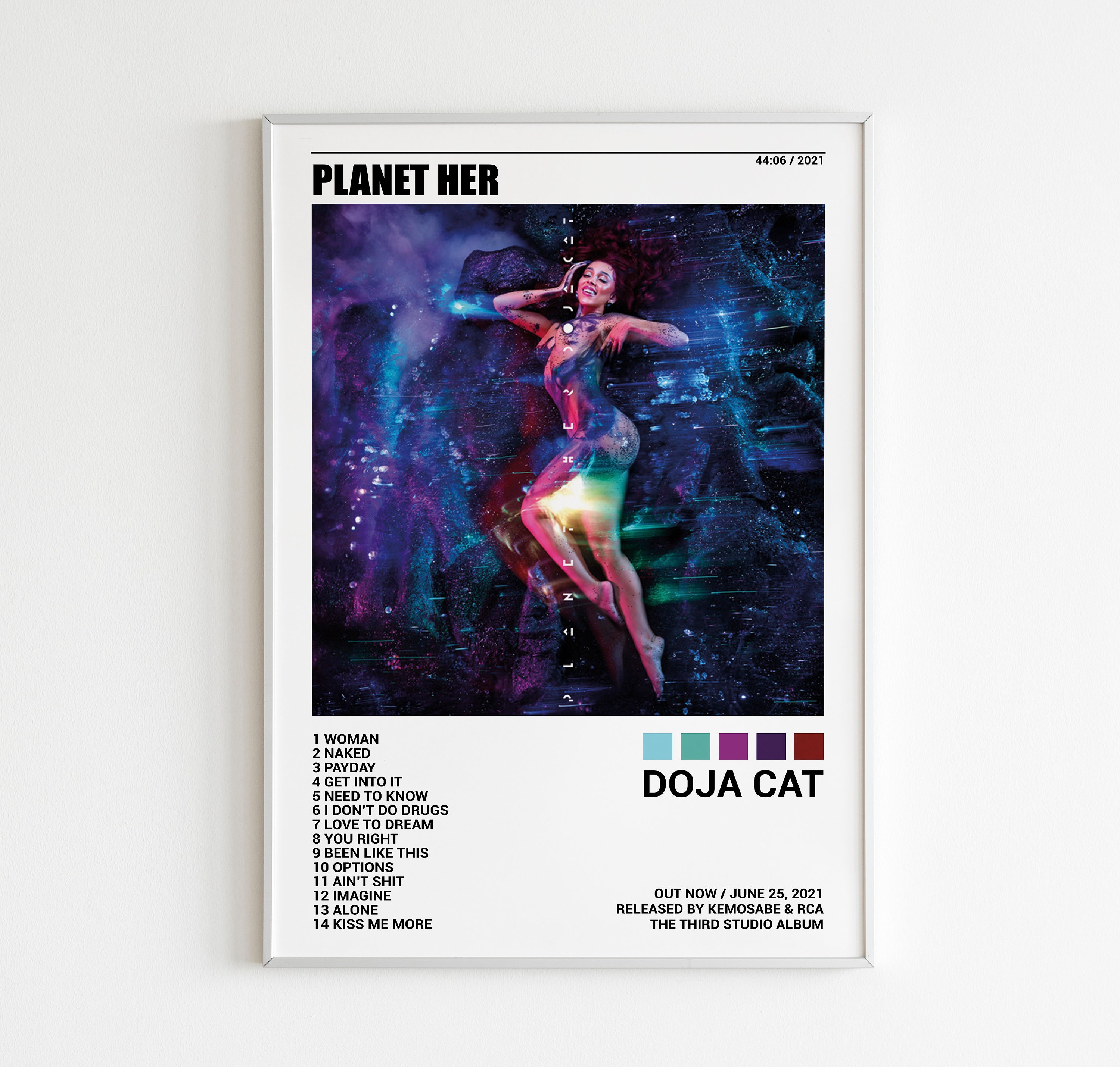 Doja Cat Posters , Planet Her Poster, Album Cover Poster sold by Garrett Johnson | SKU 71273682 ...