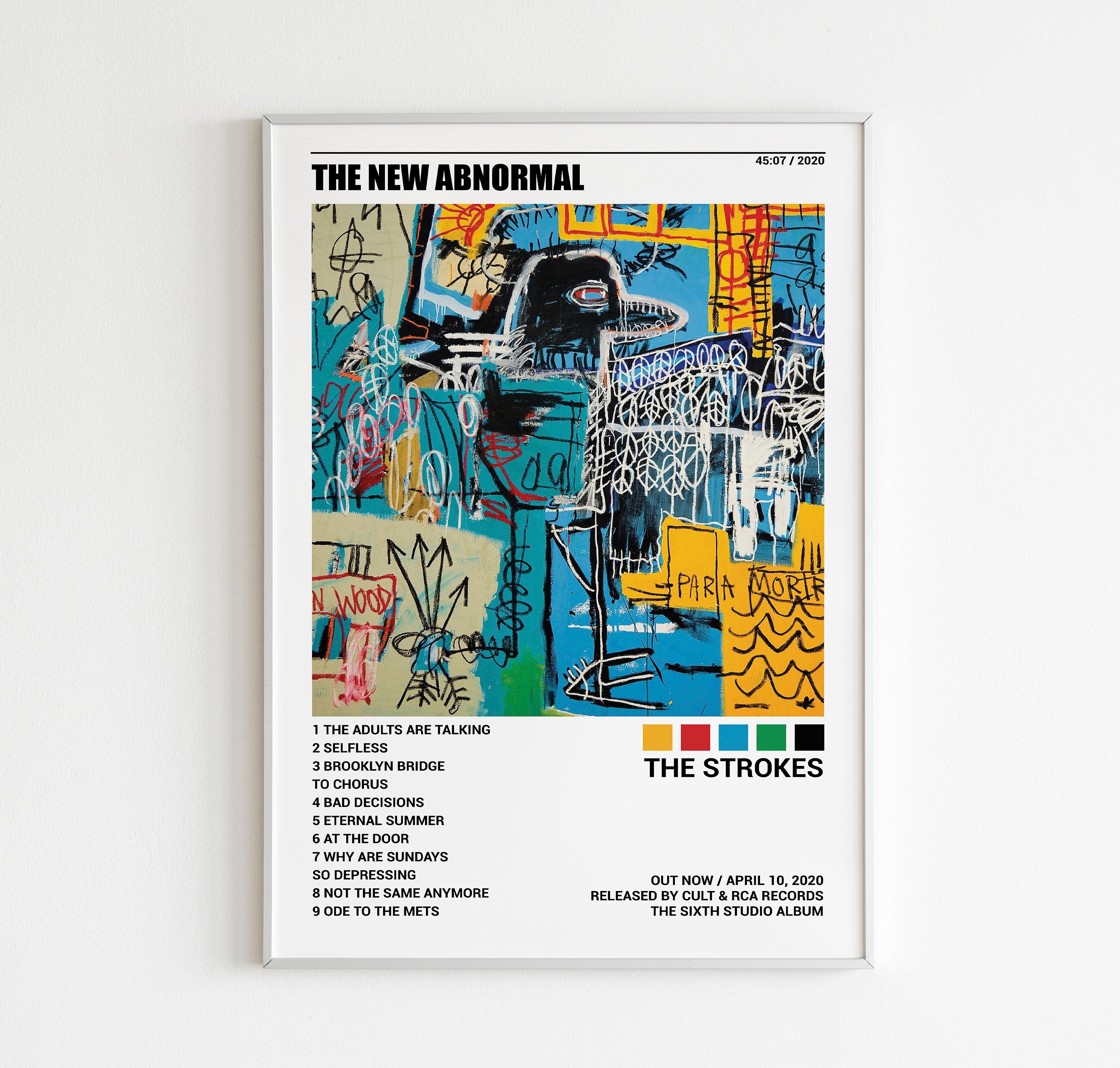 The Strokes Posters , The New Abnormal PosterはTerrarium Tree-Linedによって ...
