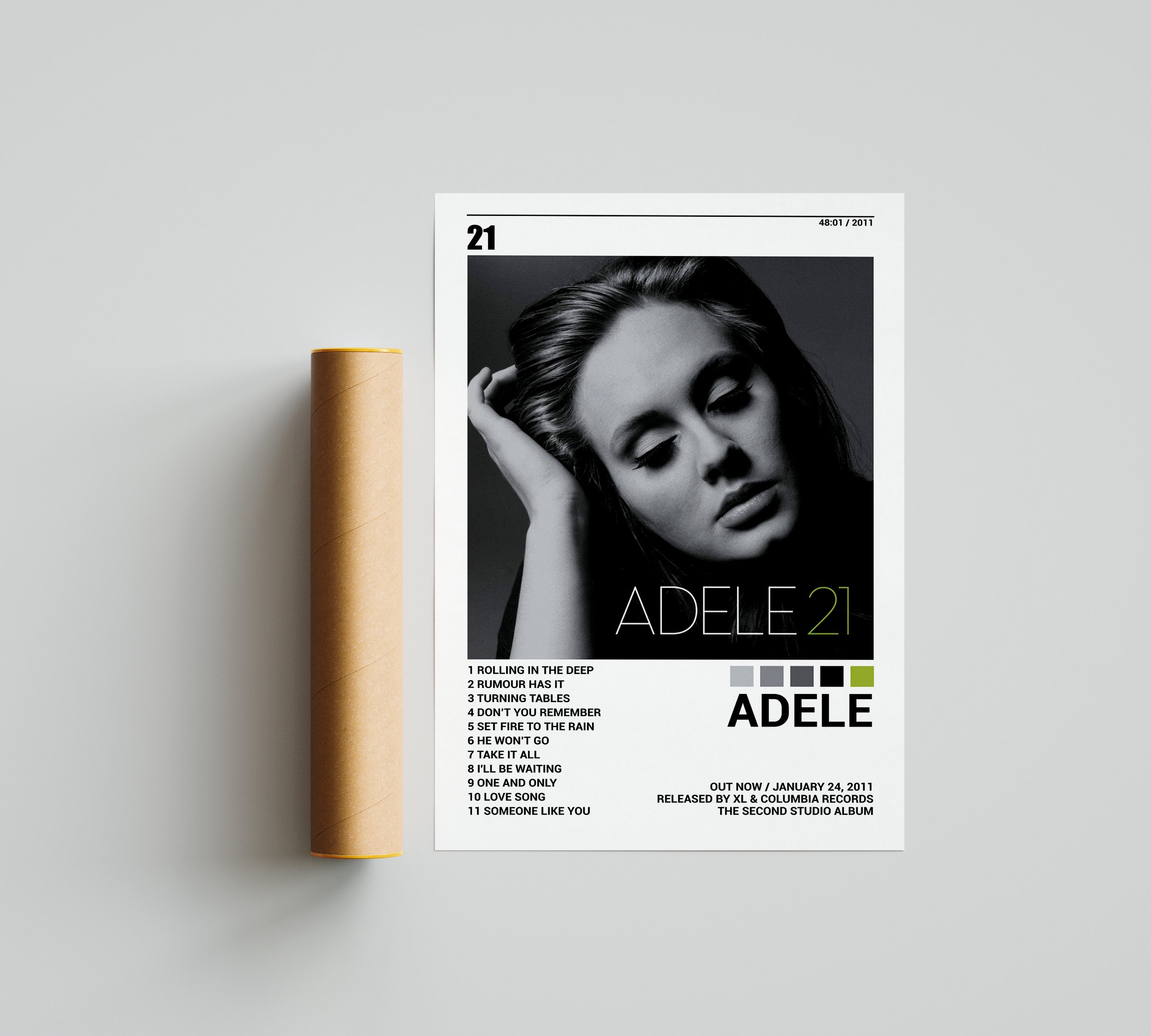 Adele Posters , 21 Poster , Adele 21 , Album Cover Poster sold by Diego ...