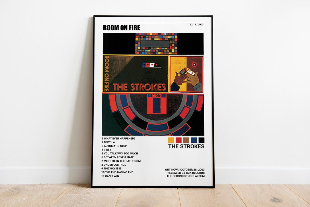 The Strokes Posters Room on Fire Poster the Strokes Room - Etsy