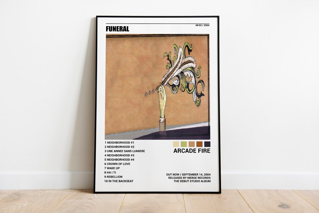 Arcade Fire Posters Funeral Poster Album Cover Poster - Etsy