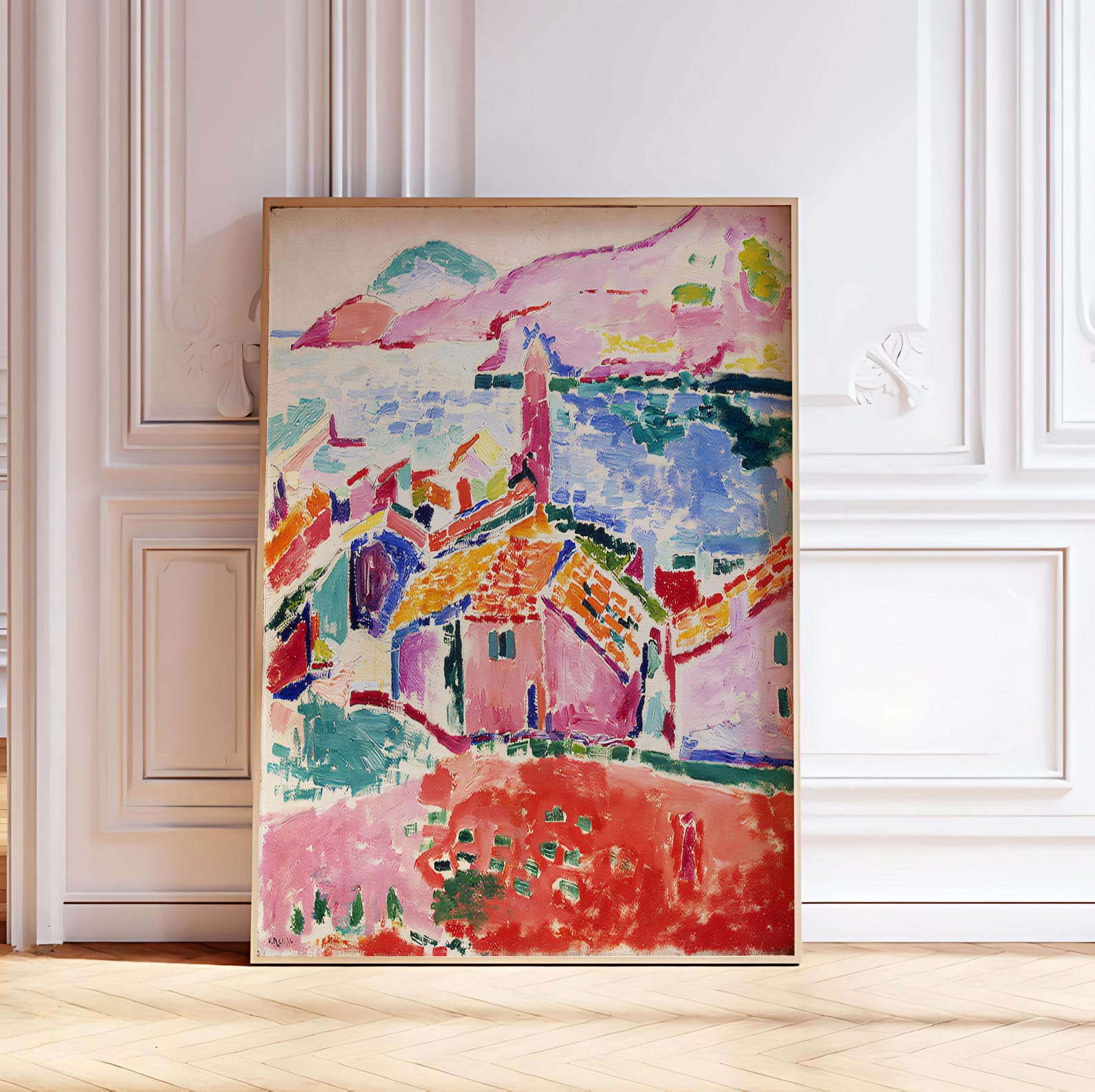 Henri Matisse Art - Impressionist French Landscape Print, Vibrant ...