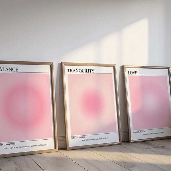 Aura Art Posters - Etsy UK
