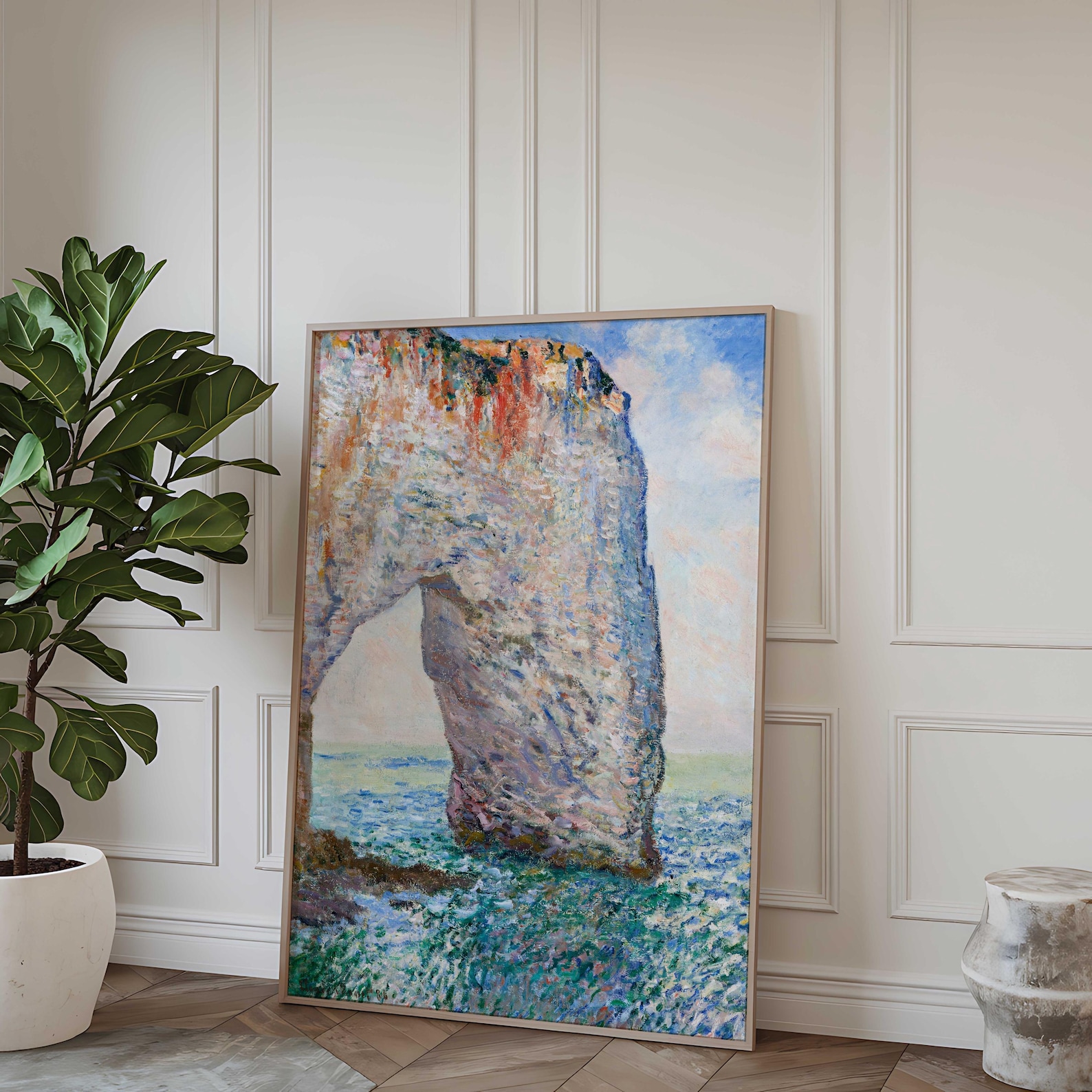 Claude Monet Art - Impressionist Ocean Painting Print, Art Poster ...
