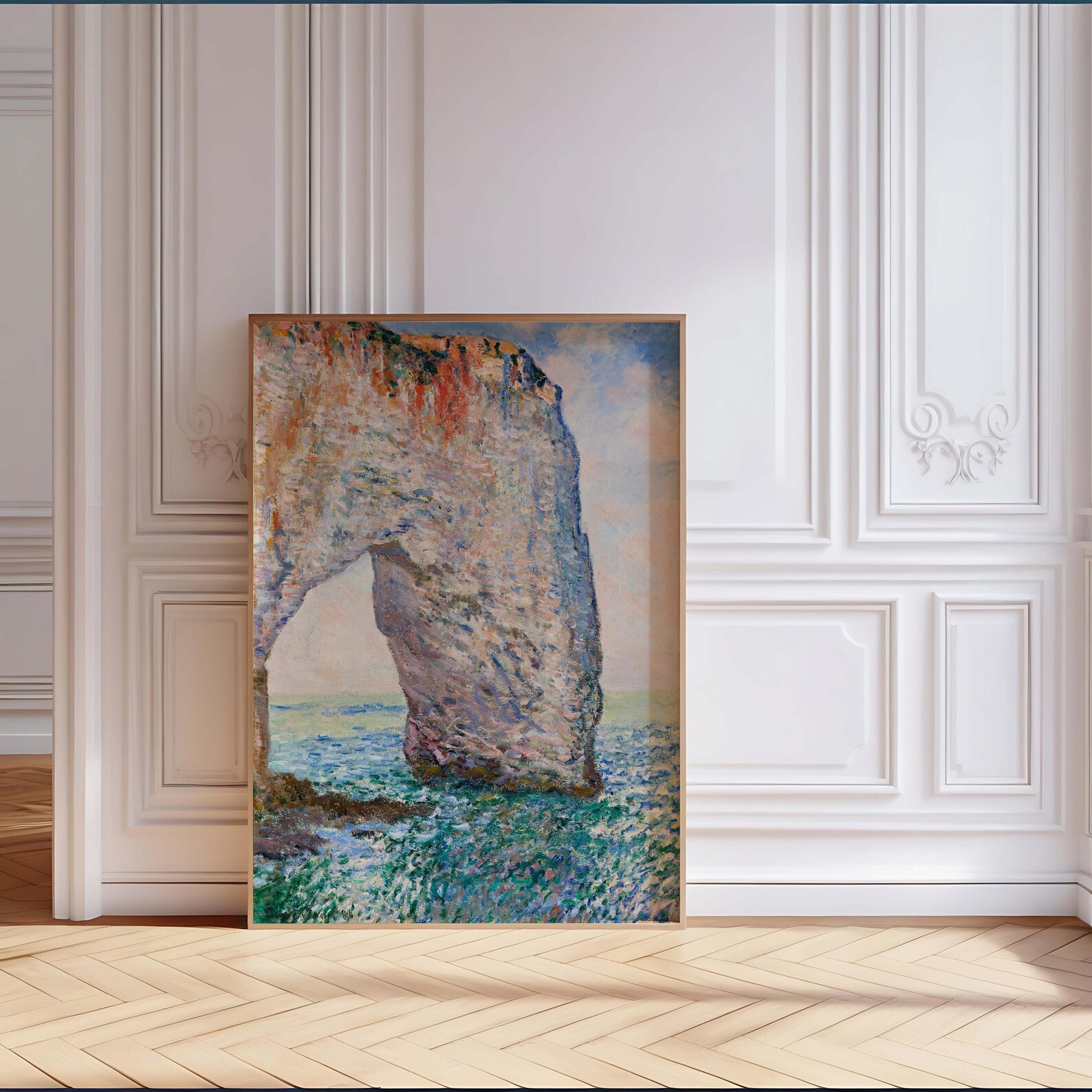 Claude Monet Art - Impressionist Ocean Painting Print, Art Poster ...