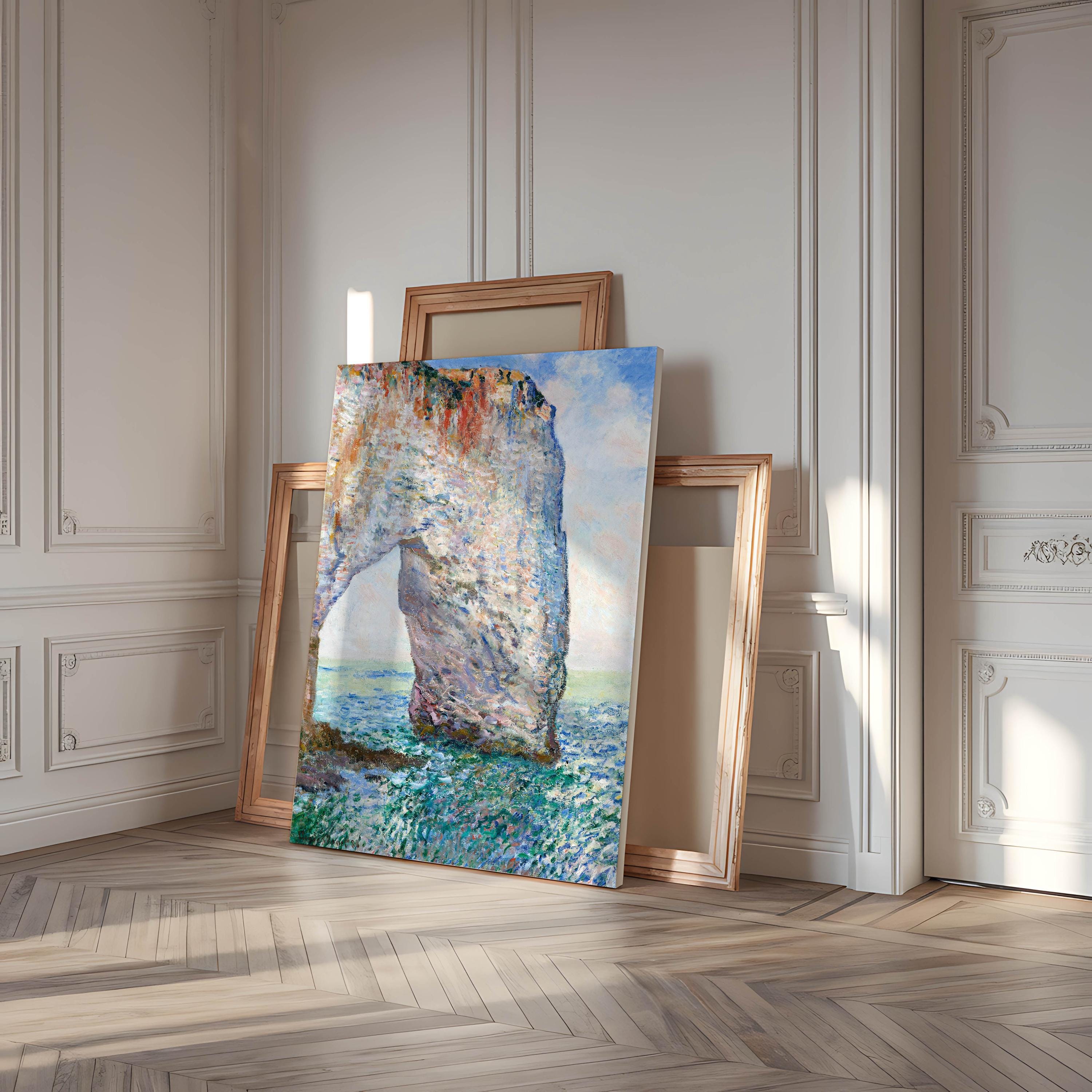 Claude Monet Art - Impressionist Ocean Painting Print, Art Poster ...