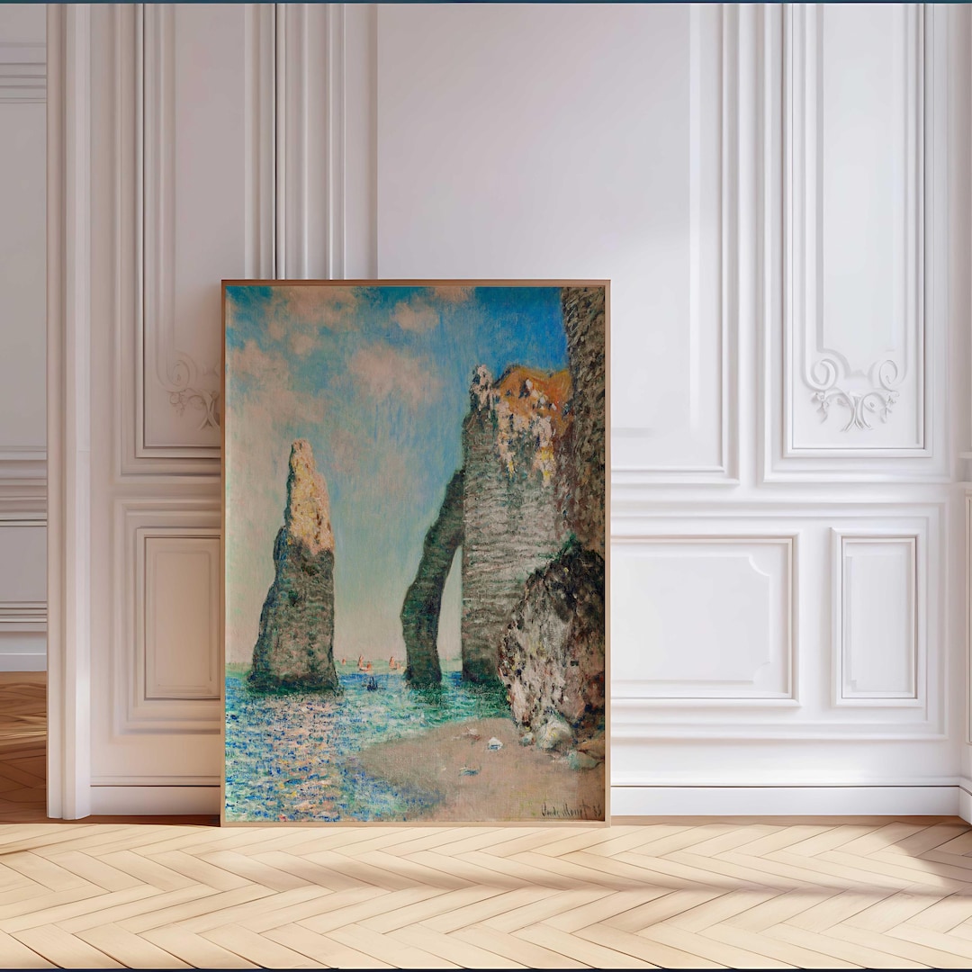 Claude Monet Art - Impressionist Seascape Print, Coastal Wall Decor ...