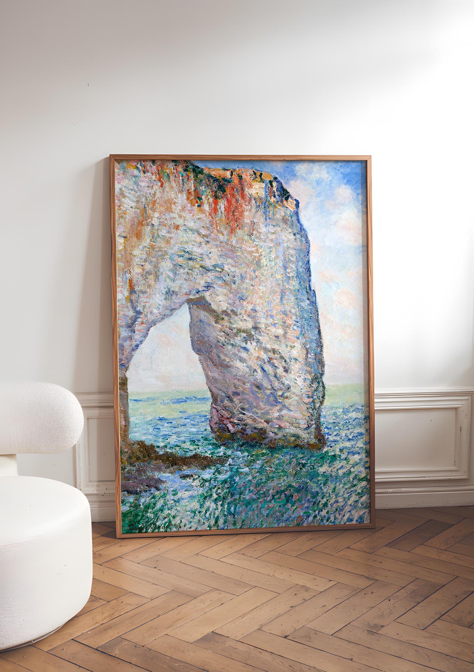 Claude Monet Art - Impressionist Ocean Painting Print, Art Poster ...