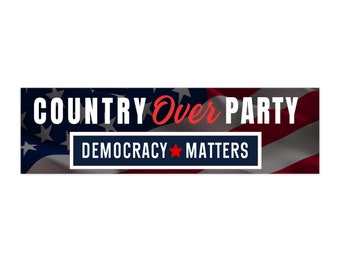 Defend Democracy Bumper Sticker - Etsy