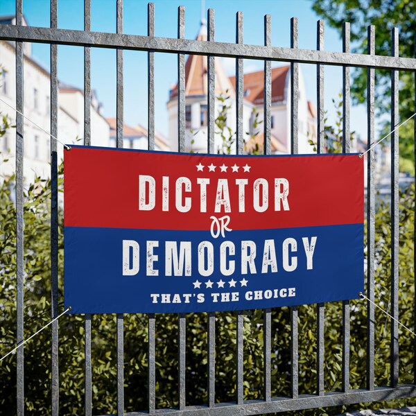 Outdoor Signs Democracy - Etsy