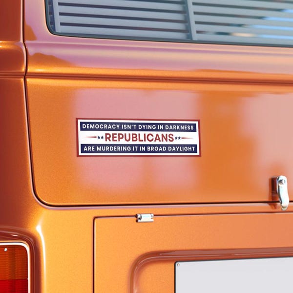 Anti Trump Bumper Stickers - Etsy