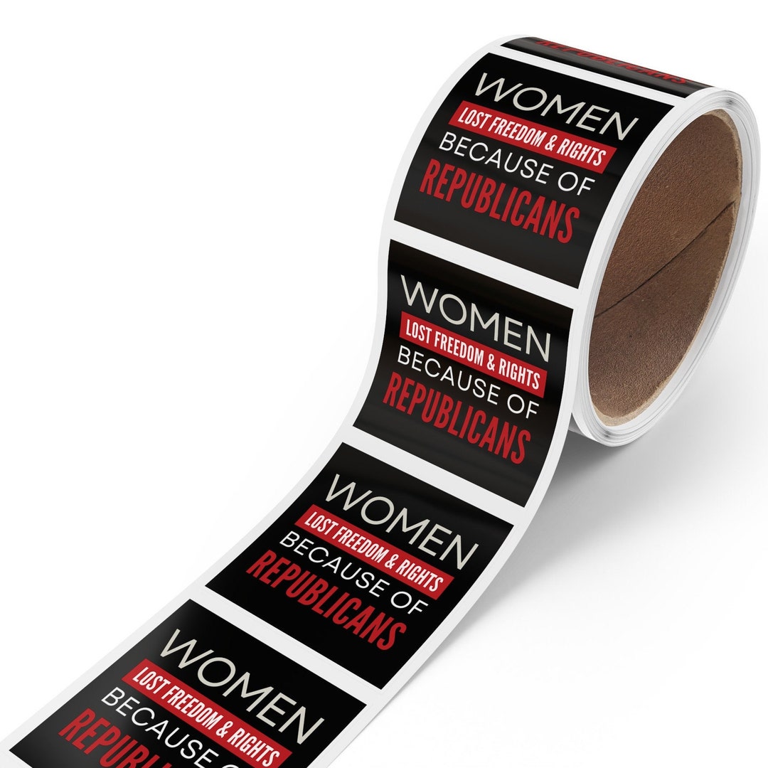 Reproductive Rights Sticker Roll, Pro Choice Sticker, Car Sticker ...