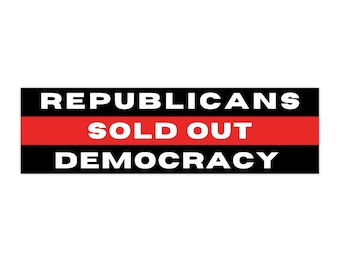 Defend Democracy Bumper Sticker - Etsy