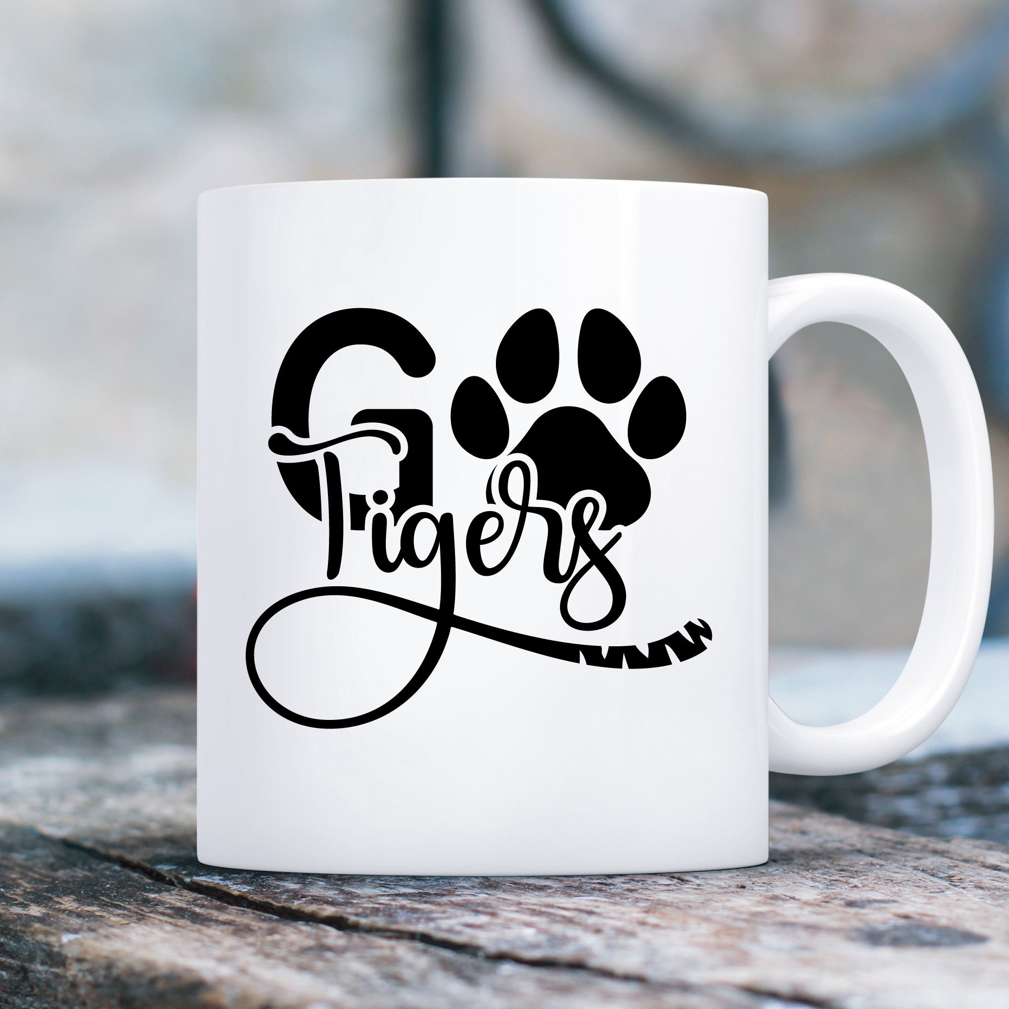 Go Tigers Svg, Paw Svg, Go Tigers Football Svg, Tigers Mascot Svg - Etsy