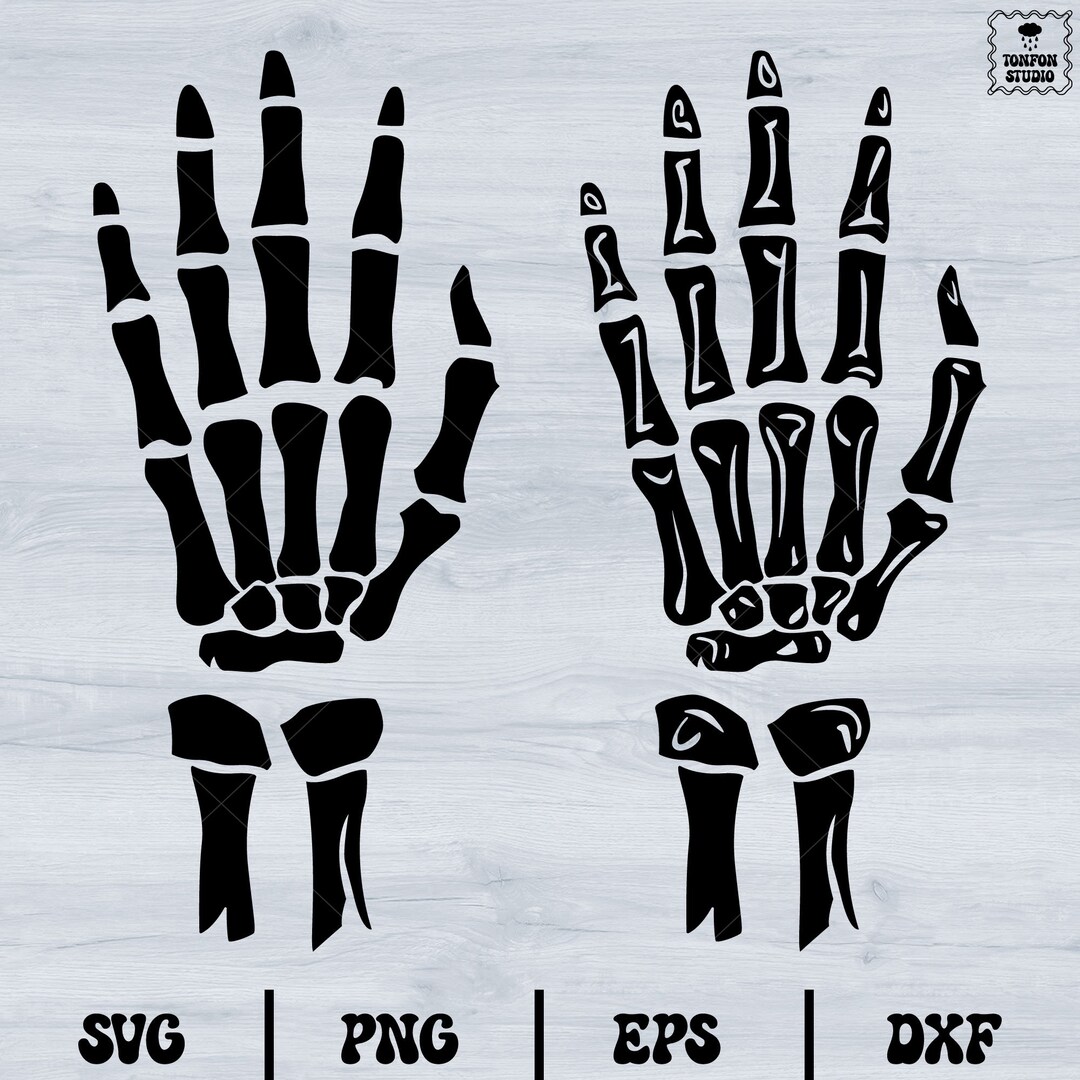 Skeleton Hand Svg, Skeleton Hand Halloween Svg - Etsy