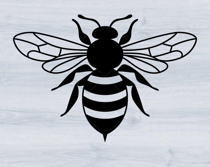 Bee SVG Cut File Bumble Bee Cutting File Cute Honey Bee Svg Honeybee ...