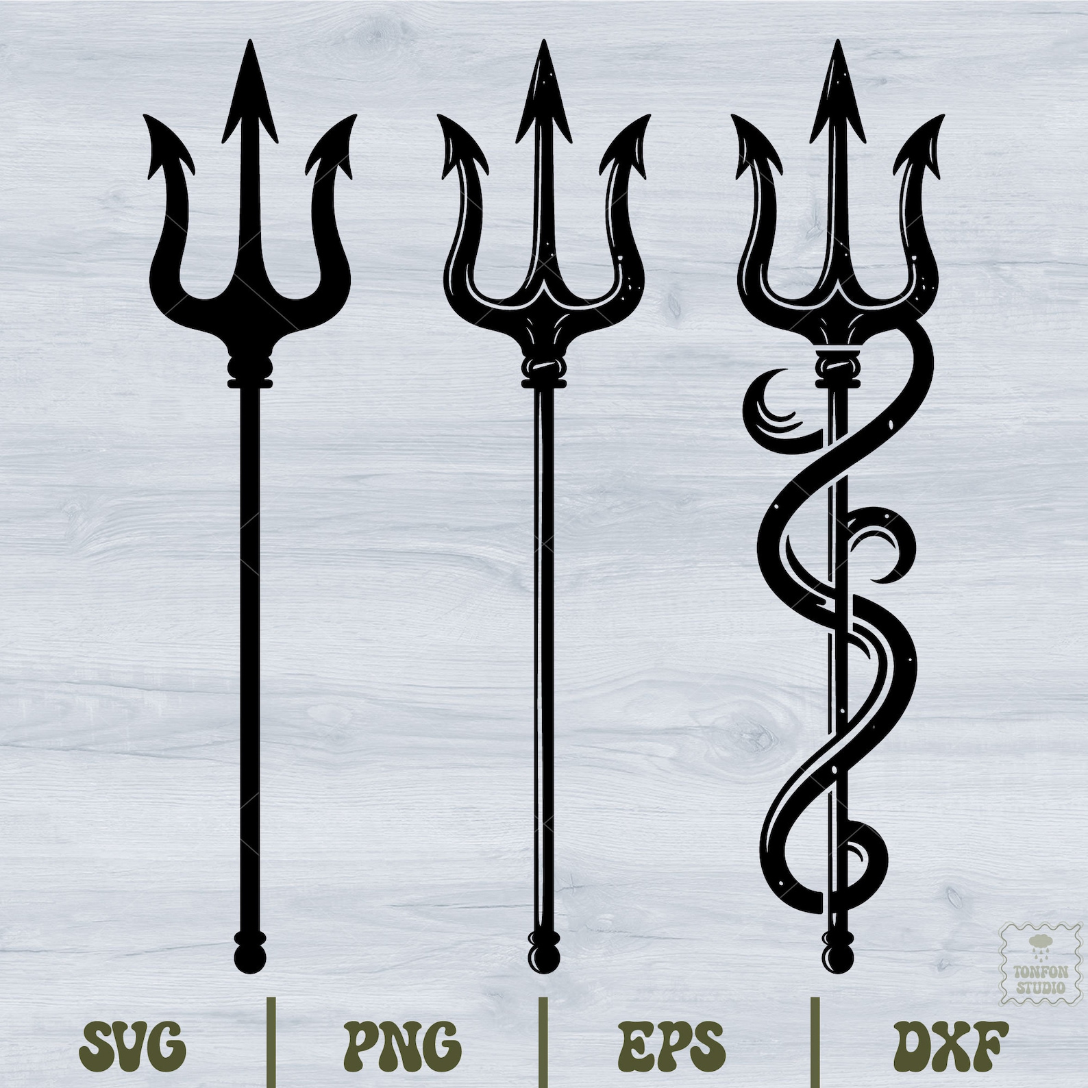 Trident Svg, Trident Clipart, Trident Silhouette, Clip Art Silhouettes ...