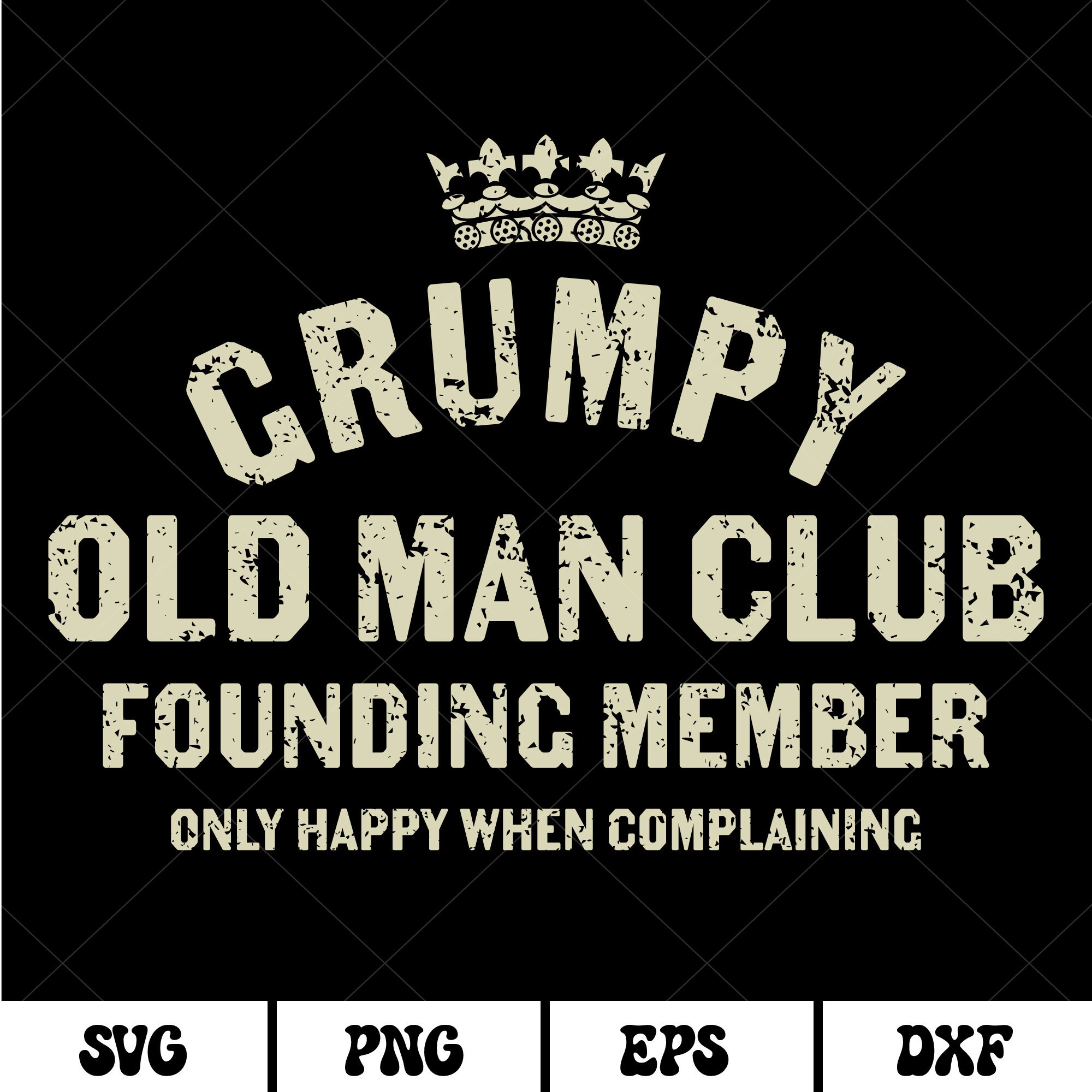 Grumpy Old Man Club Svg, Old Man Svg, Birthday Vintage Svg - Etsy