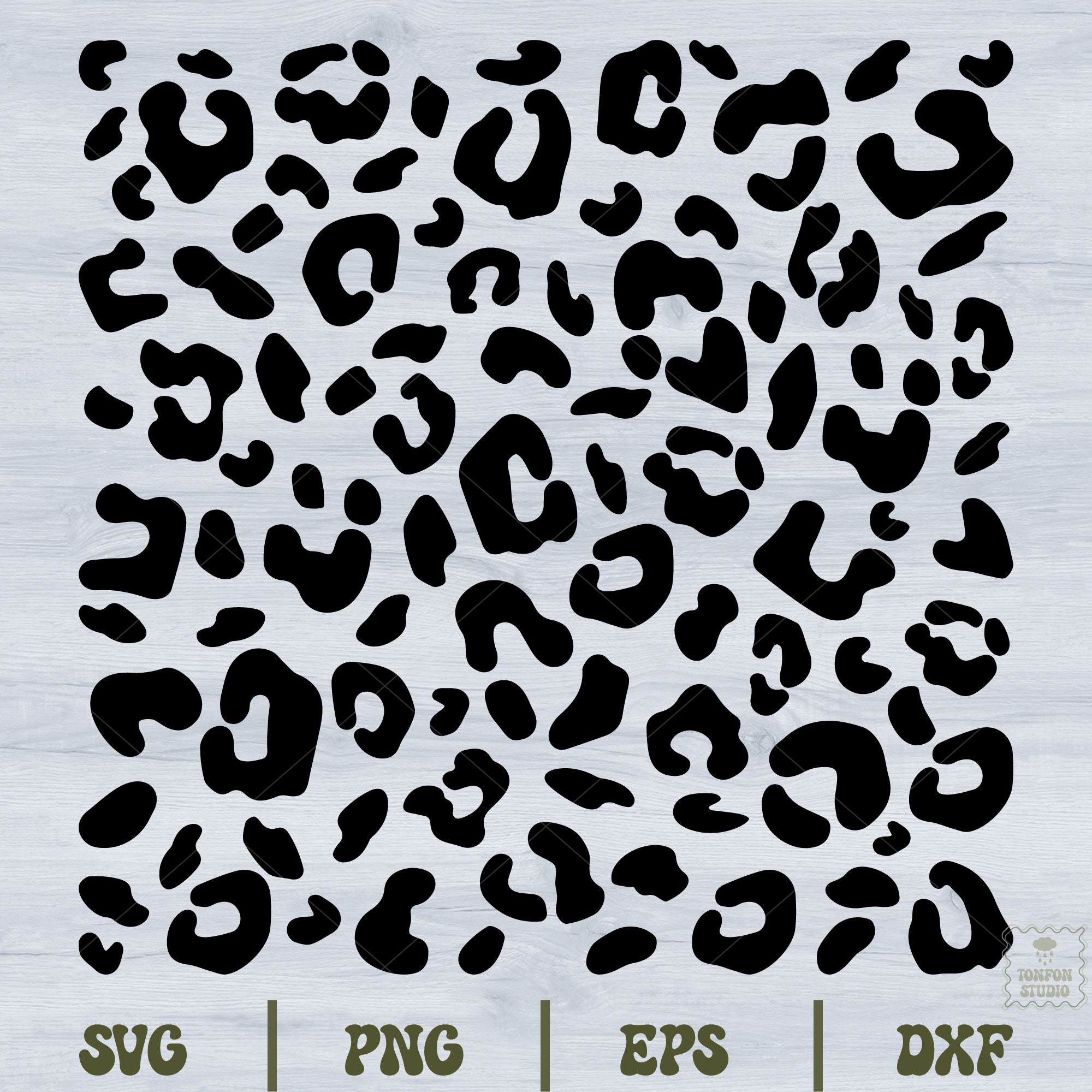 Leopard Print Svg, Animal Print, Leopard Svg, Seamless Leopard Pattern ...
