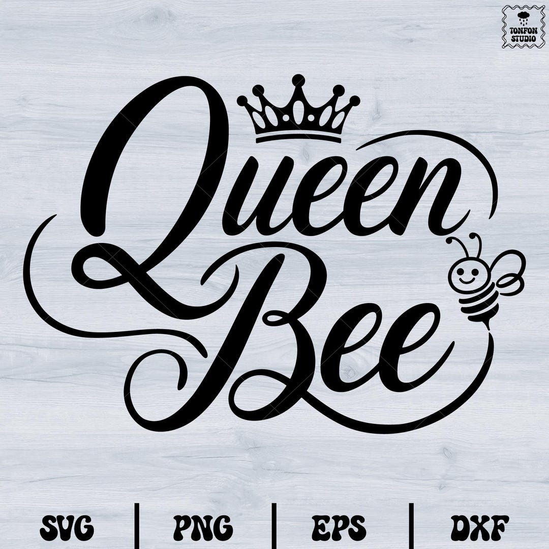 Queen Bee Svg, Woman Boss Svg, Lady Svg - Etsy