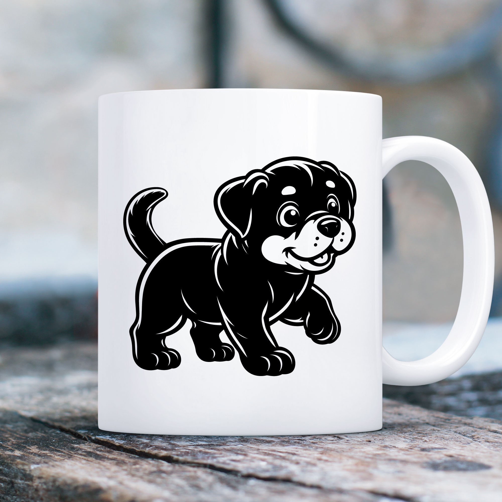 Rottweiler Dog Svg Png Dxf Eps Rottie Love Rottweiler Puppy - Etsy