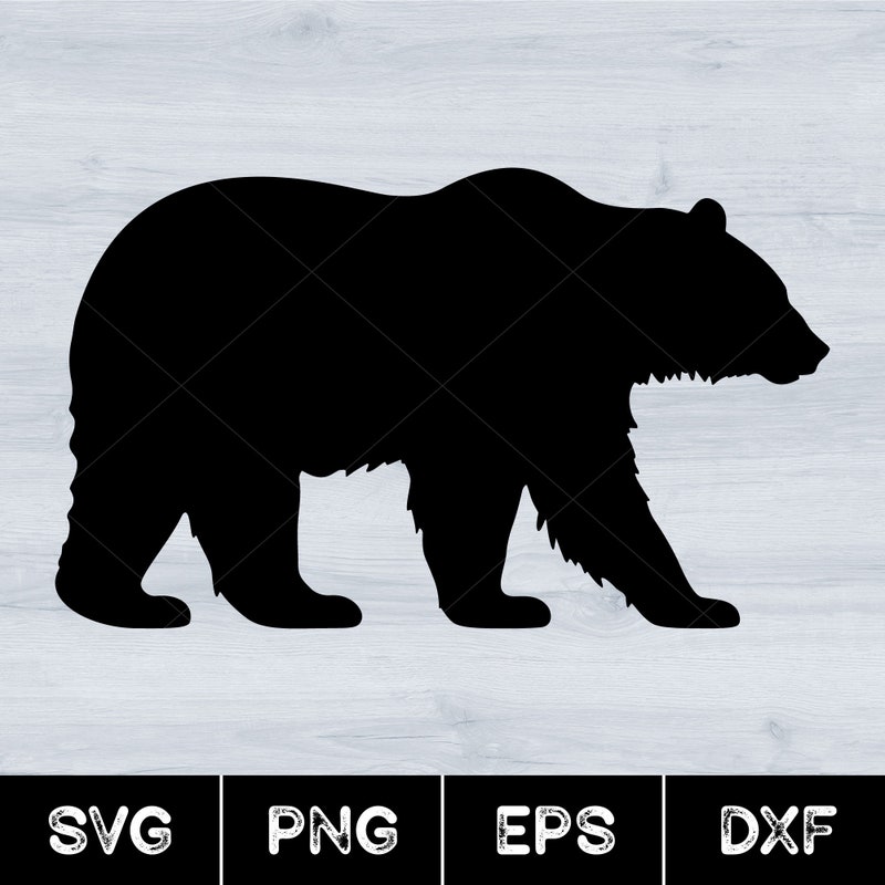 Bear Svg - Etsy