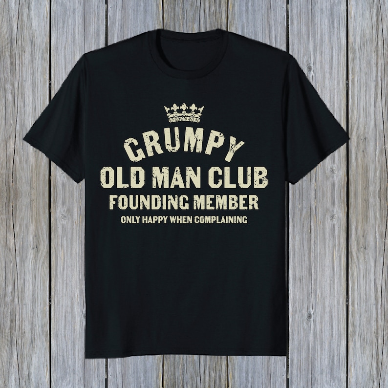 Grumpy Old Man Club Svg, Old Man Svg, Birthday Vintage Svg - Etsy