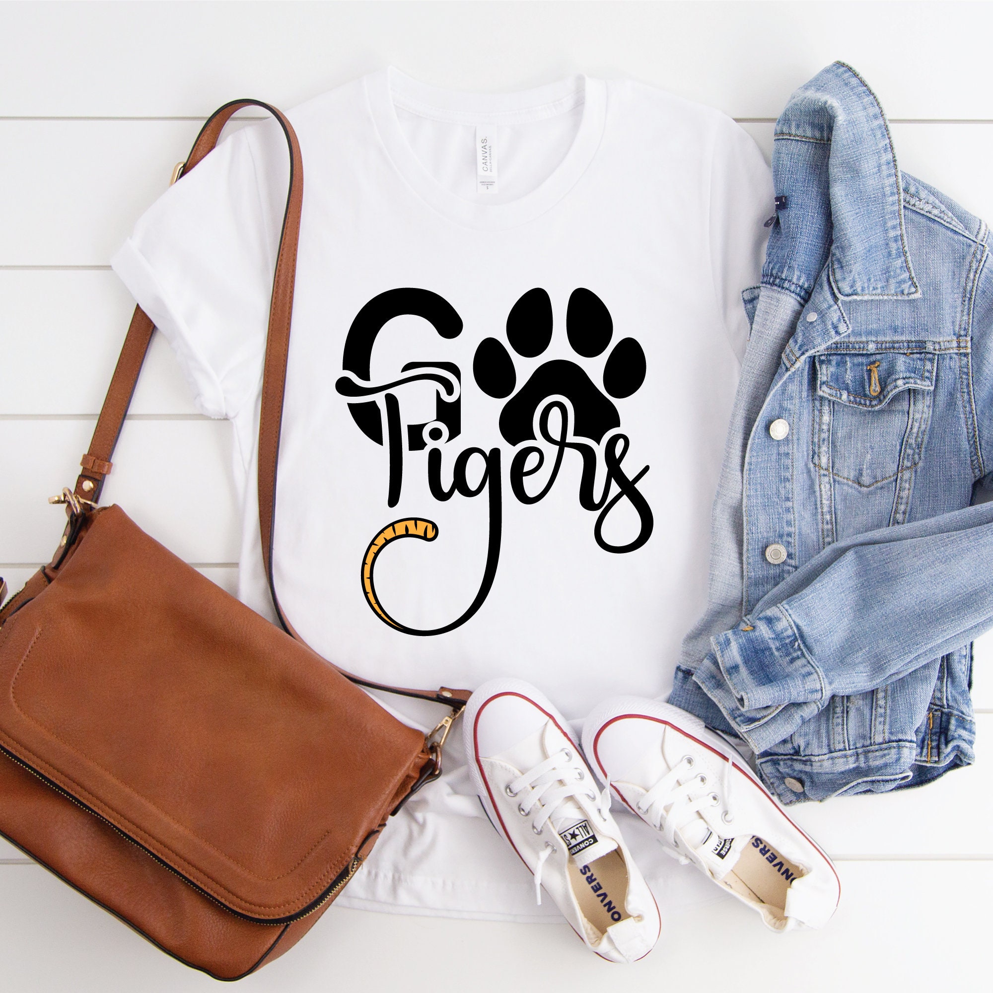 Go Tigers Svg, Paw Svg, Go Tigers Football Svg, Tigers Mascot Svg - Etsy