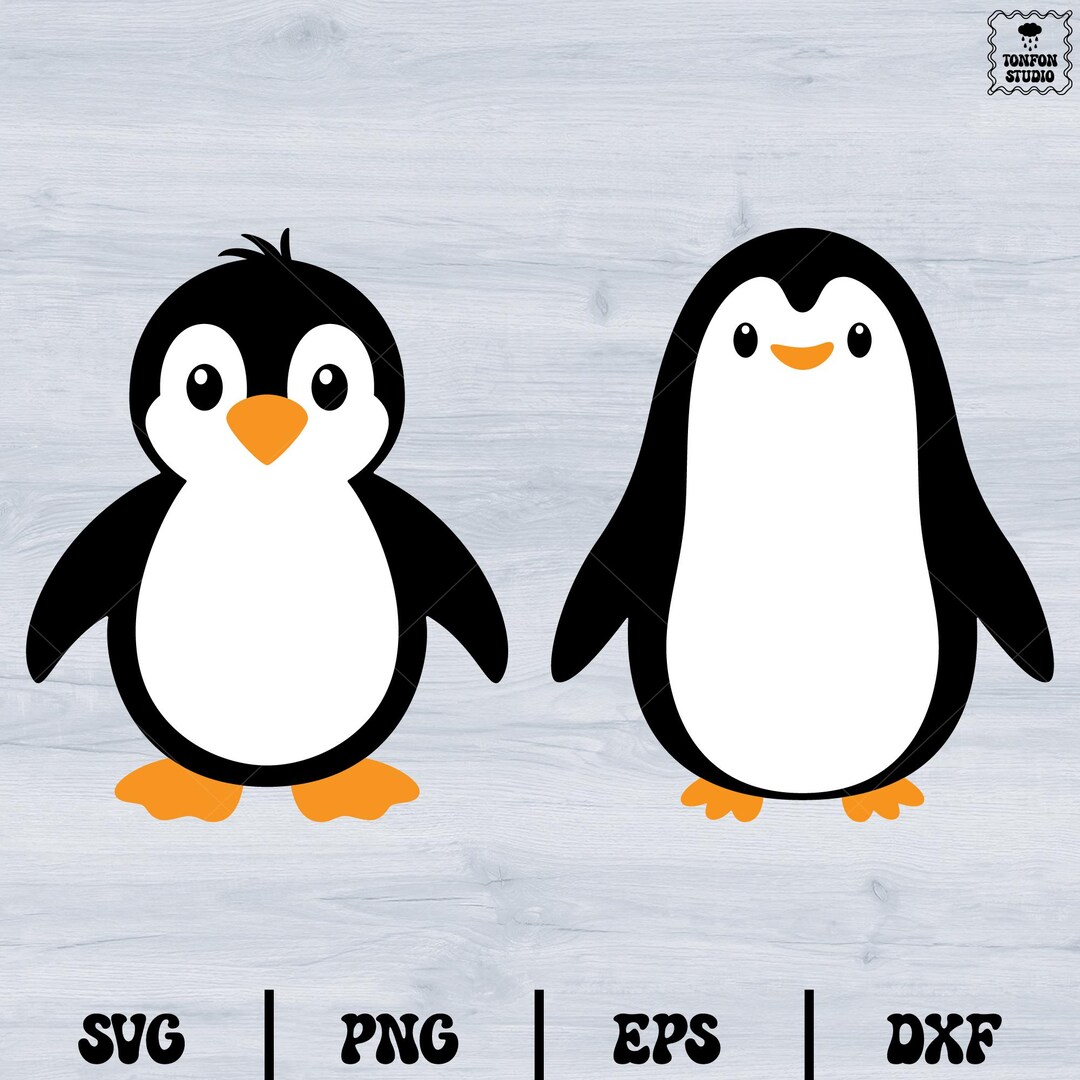 Penguin Svg, Cute Penguin Svg, Boy Girl Penguin Svg, Baby Winter ...