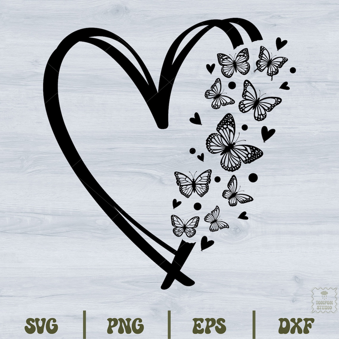 Butterfly Heart Svg, Valentine Day SVG, Mom SVG, Mom Life Svg ...
