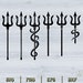 Trident Svg, Trident Clipart, Trident Silhouette, Clip Art Silhouettes ...
