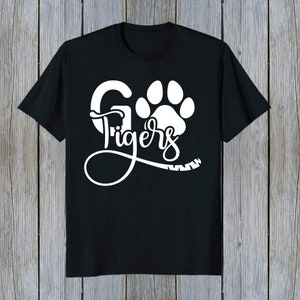 Go Tigers Svg, Paw Svg, Go Tigers Football Svg, Tigers Mascot Svg - Etsy