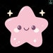 Cute Star Pastel Svg, Star Set, Different Moods, Star Clipart, Pastel ...
