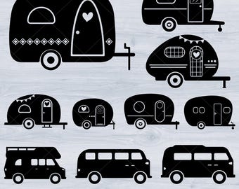 Caravan SVG, Camper Life SVG, Camping SVG, Camper Svg, Camping Life Svg ...