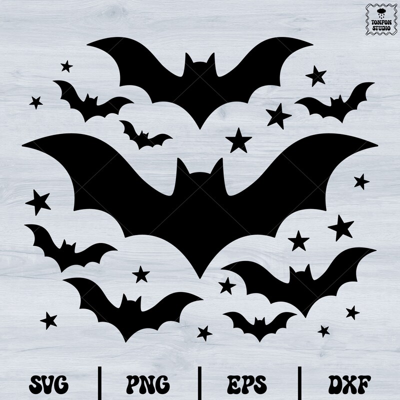 Bats Drawings - Etsy